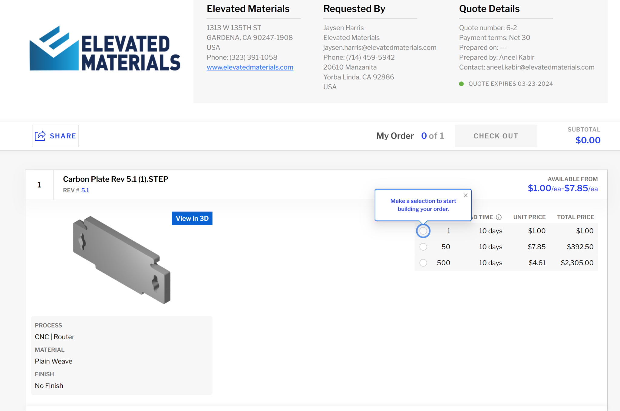 Advantages of Forged Carbon Fiber Blocks and Billets